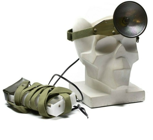 Vintage Swedish military army Head lamp Head torch flashlight NEW | eBay