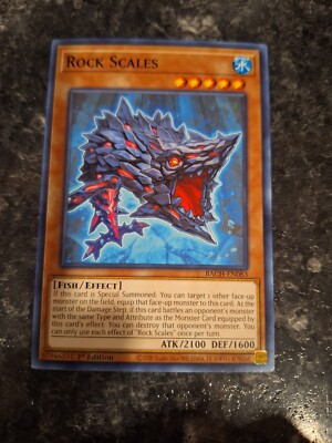 Rock Scales BACH-EN083 Common Yu-Gi-Oh! Yugioh! 1st Edition | eBay