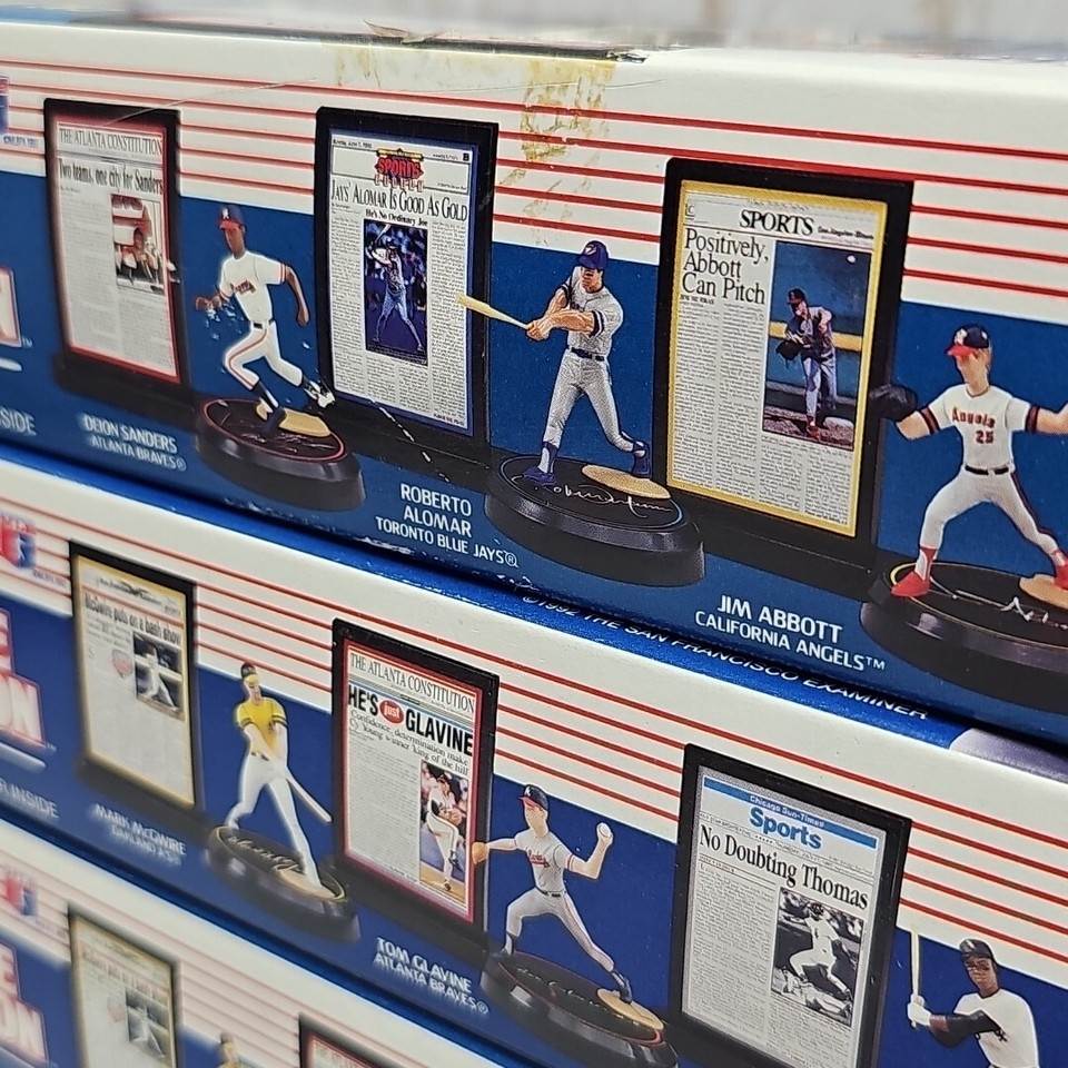 Lot of 4 - Kenner 1993 MLB Headline Collection Starting Lineups McGWIRE ...