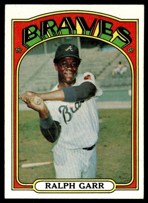 1972 Topps Ralph Garr Atlanta Braves #260 | eBay