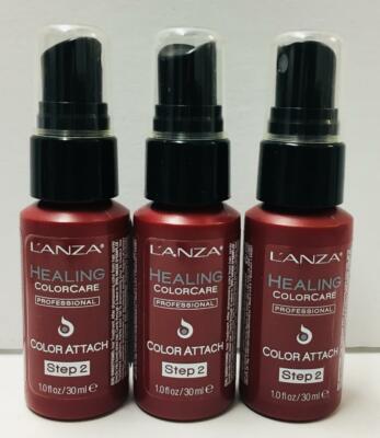 Lanza Healing Colorcare Color Attach Step 2 - 3 Pack (1 fl oz each) | eBay