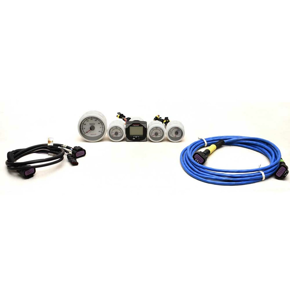 Mercury Boat SmartCraft Gauge Set White - Scratches - Kit | eBay