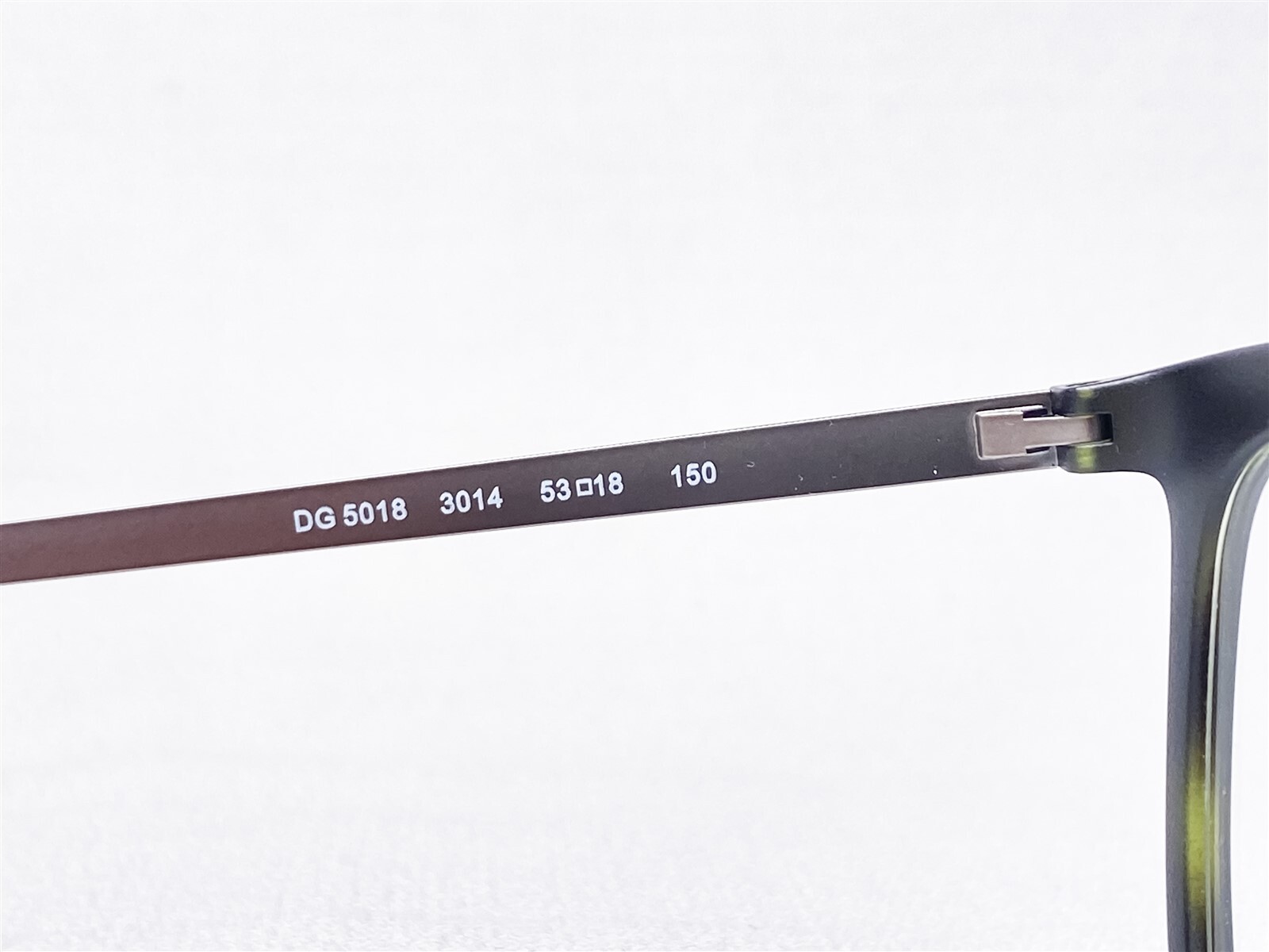 NEW Dolce & Gabbana DG5018 3014 Mens Matte Cube Green Eyeglasses Frames ...