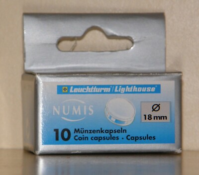 Lighthouse 10 Coin Capsules 18mm World Coins | eBay