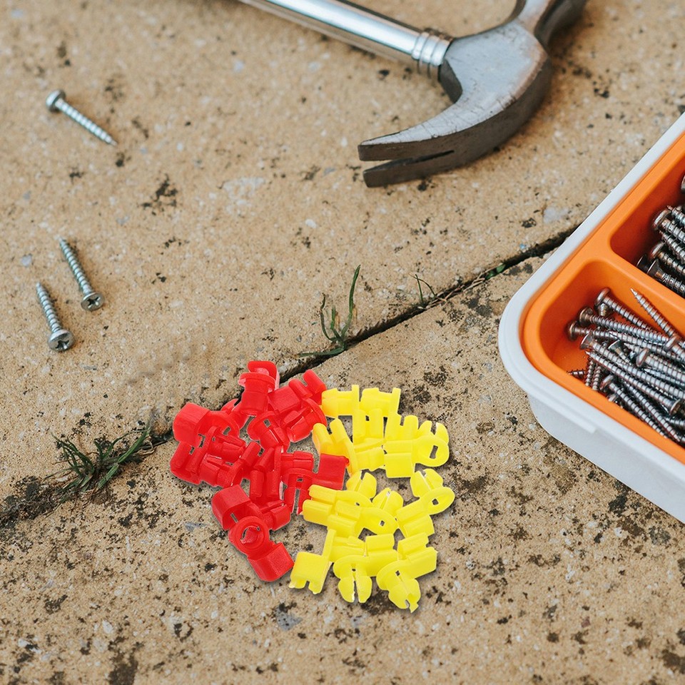 20 Sets Door Lock Replacement Parts Latch Clips Rod Handle Retainer ...