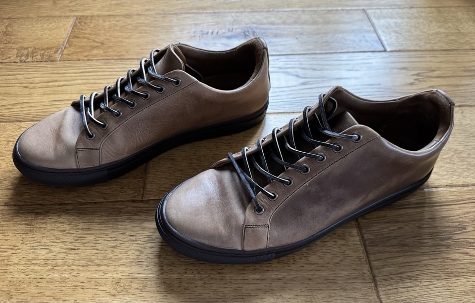 Thursday Boot Co Natural Brown Leather Premier Low Top Men’s Sneakers ...
