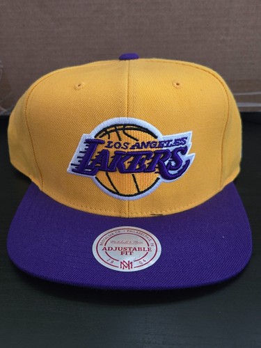 Los Angeles Lakers Mitchell & Ness Hardwood Classics Men's Snapback ...