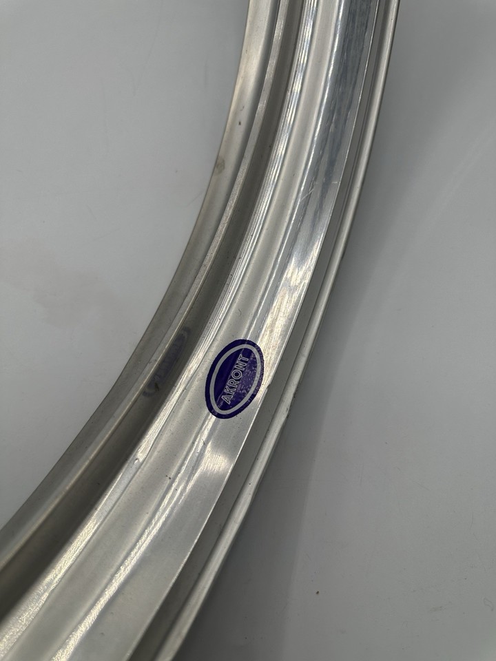 Akront Aluminium Motorcycle Wheel Rim 21”X2.15 Nervi NOS | eBay