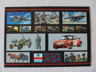 ESCI CONSTRUCTION SCALE MODEL PLASTIC KITS CATALOGUE 1978 | eBay UK