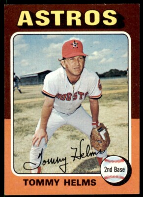 1975 TOPPS TOMMY HELMS HOUSTON ASTROS #119 | eBay