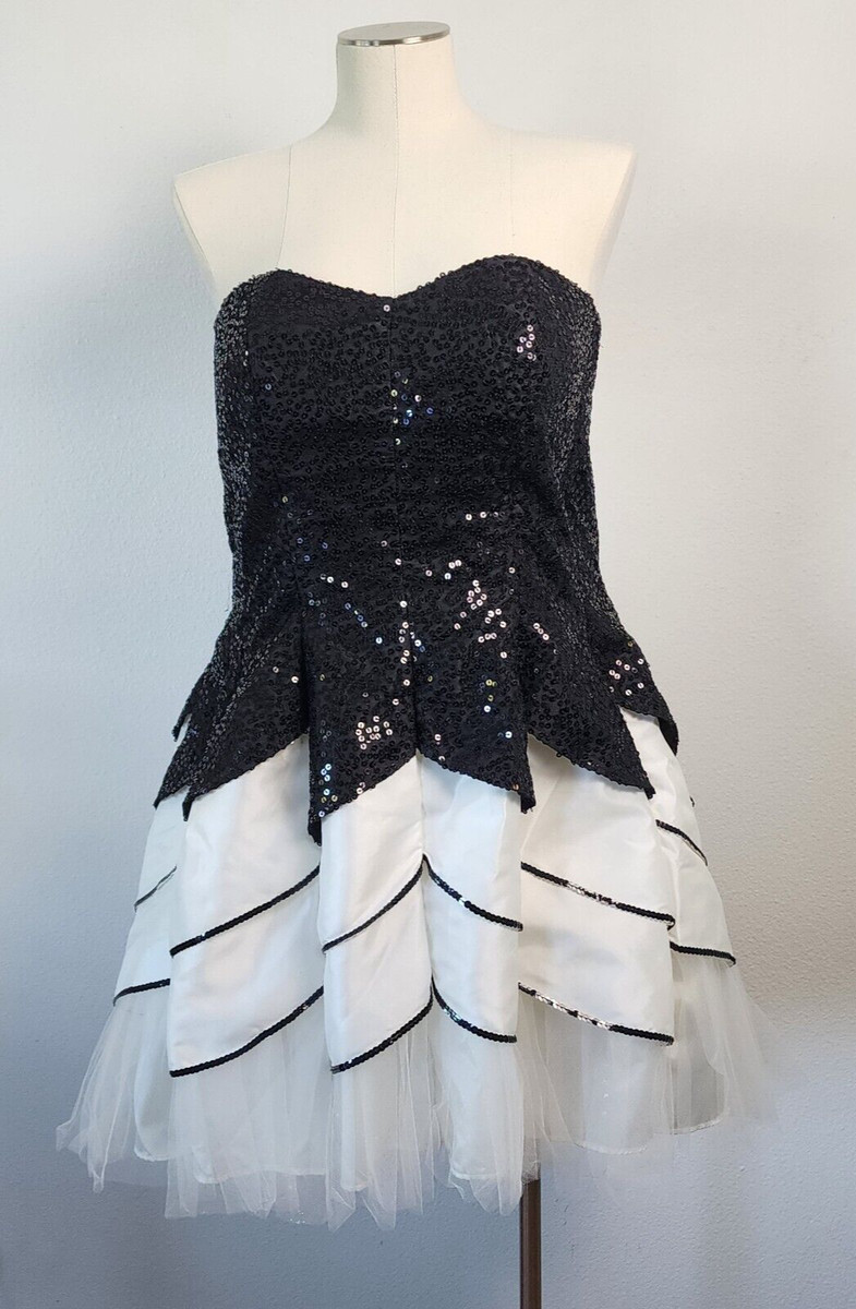 Black And White Masquerade Dresses