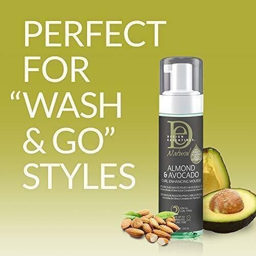 Design Essentials Curl Enhancing Mousse, Almond and Avocado Collection ...