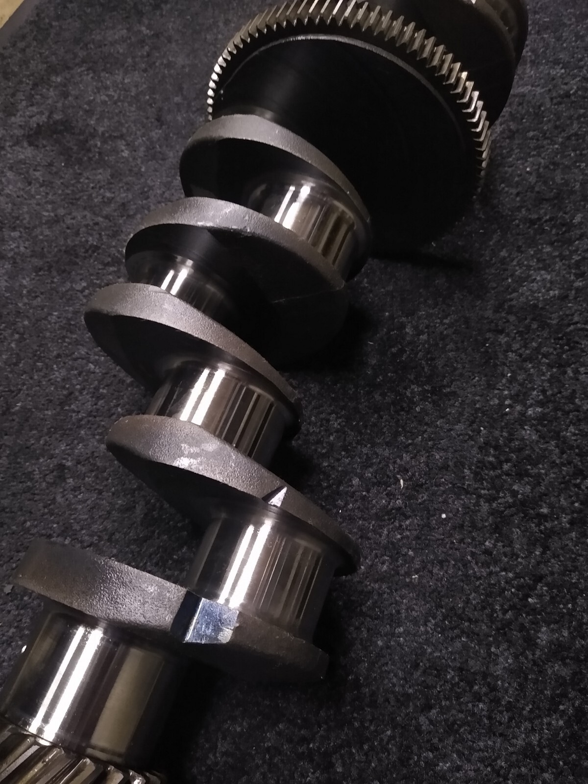 ALLIS CHALMERS HD4 CRAWLER CRANKSHAFT 200 CID 3.3L DIESEL REMAN .010 ...