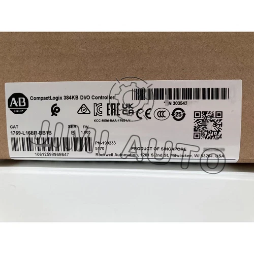 NEW 1769-L16ER-BB1B AB CompactLogix L16 384KB Ctlr Brand In Box! Spot ...