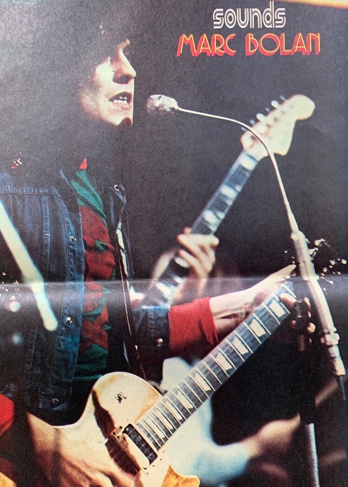 T. REX MARC BOLAN vintage 1971 MAGAZINE POSTER SOUNDS | eBay