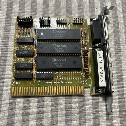 Parallel Serial IO Card Winbond W86C W86C450 W86C451 W86C456A IBM PC/2 ...