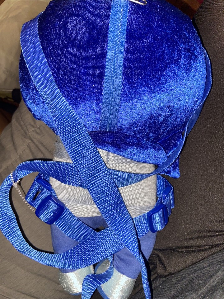 Disney Inside Out Sadness 13" Stuffed Plush Backpack Toy | eBay