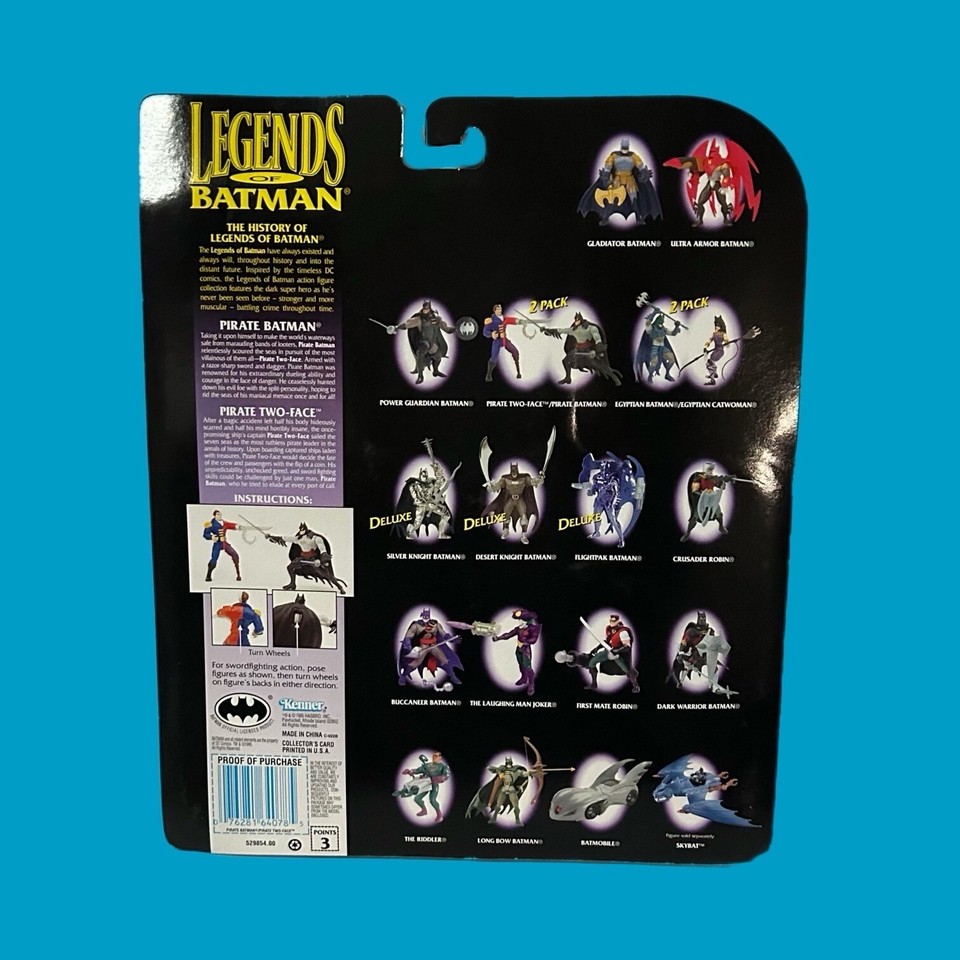 Legends Of Batman Pirate Batman And Pirate Two Face Action Figures | eBay