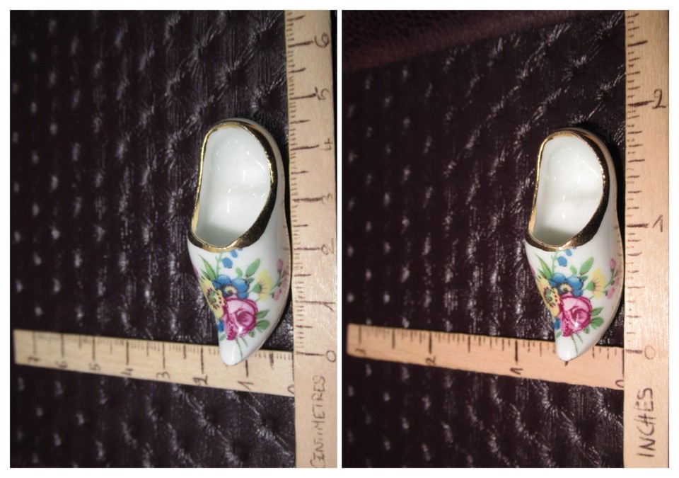 COLLECTIBLES LIMOGES FRANCE MINIATURE SHOE WITH FLOWERS | eBay