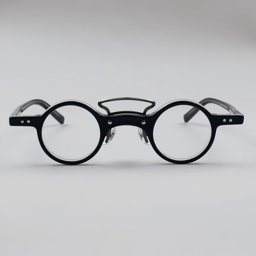 Vintage Hand Made Acetate Retro Small Round Eyeglass Frames Glasses ...