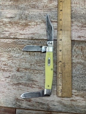 Case XX Large Stockman with Yellow Synt. covers 3375 CV Vintage | eBay