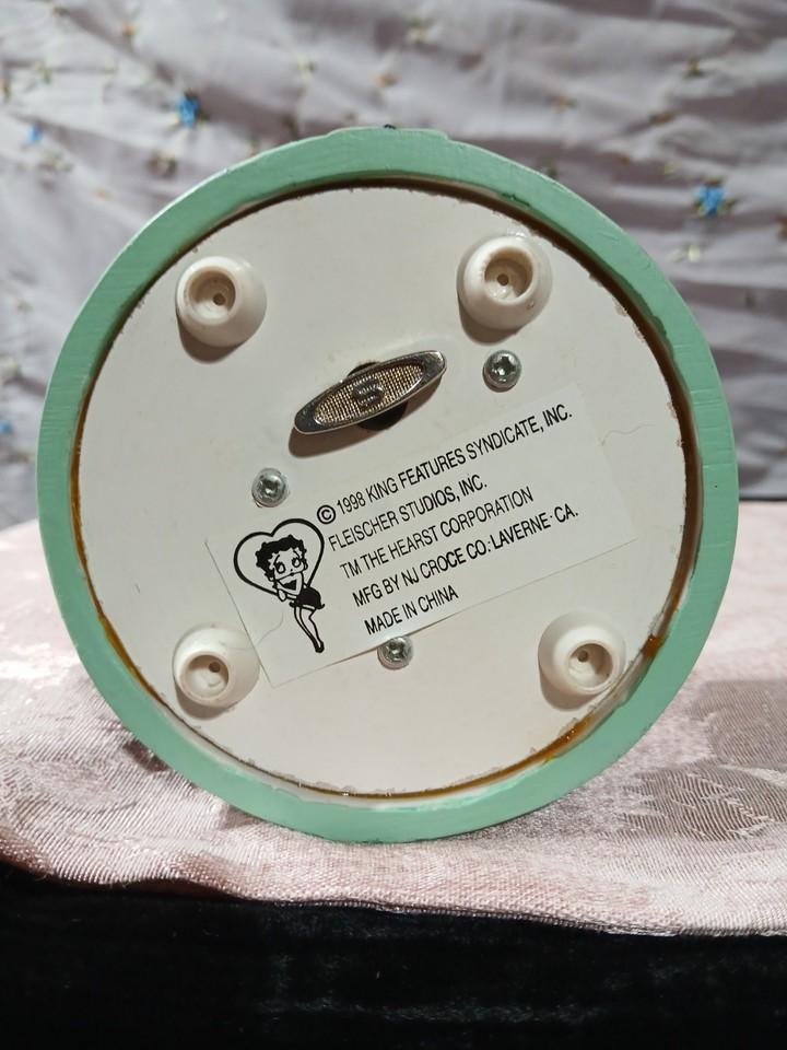 Betty Boop Deco Collection Rotating musical. perfect condition, RARE ...