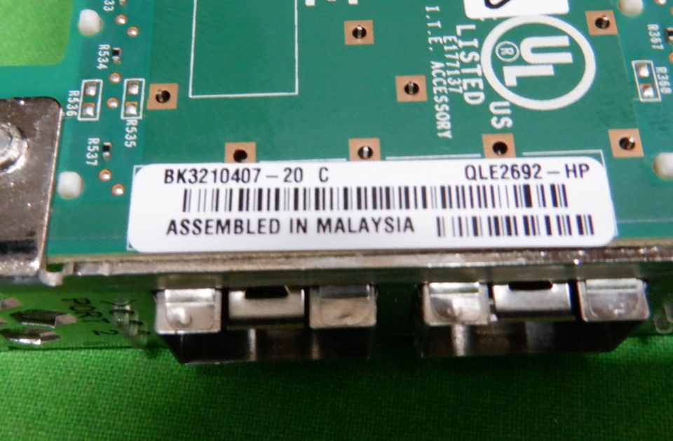 HPE QLE2692-HP P9D94A SN1100Q 16Gb Dual Port FC HBA 853011-001 HIGH ...