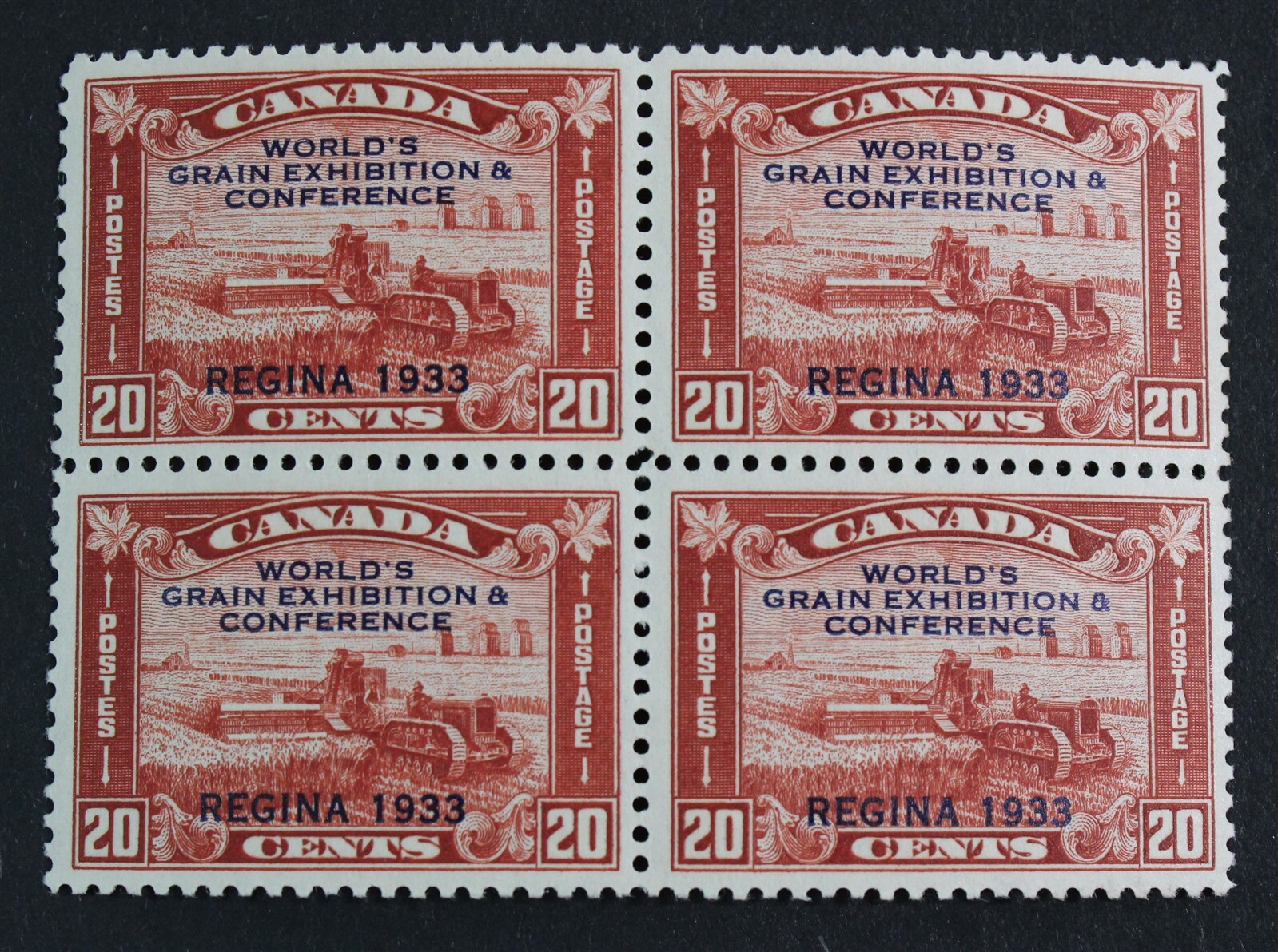 CKStamps: Canada Stamps Collection Scott#203 Block Mint NH OG | eBay