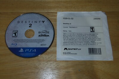 Destiny 2 Sony PlayStation 4 (PS4) Game - Disc Only - Used/GC ...