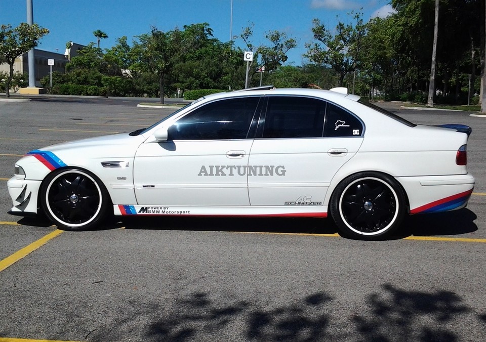 Rear JDM Boot Trunk Ducktail Spoiler Wing Lid Lip (Fits BMW E39 Sedan ...