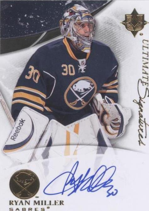 2010-11 Ultimate Collection - Ultimate Signatures Ryan Miller #US-RM ...