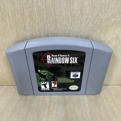 Tom Clancy's Rainbow Six Nintendo 64 N64 Game PAL Tested Cleaned ...