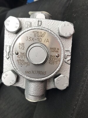 TLV J3X-10 / A Free Float Steam Trap, 1/2” Ports, 300 PSIG / 428* F ...