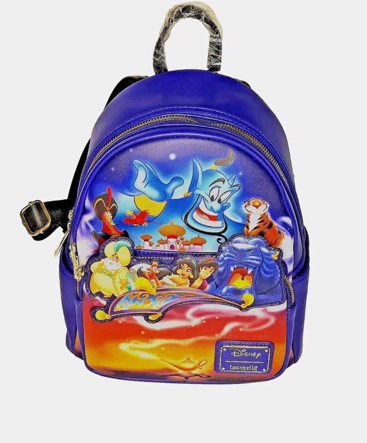 Loungefly Aladdin Jasmine 30th Anniversary Mini Backpack | eBay