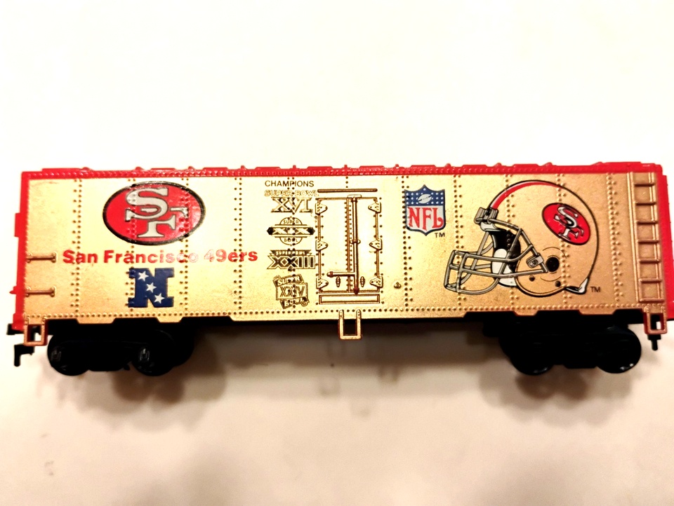 Choose Any Box Car NFL Football Teams Super Bowl Express 1992 HO Scale ...