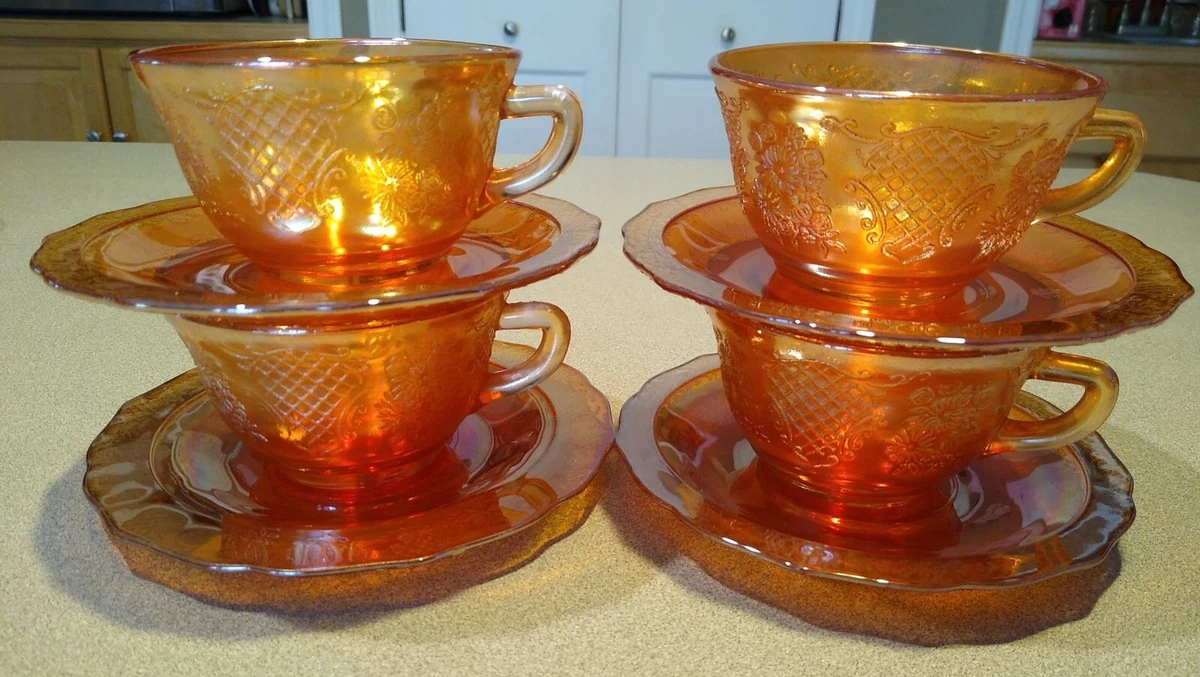 Orange Depression Glass
