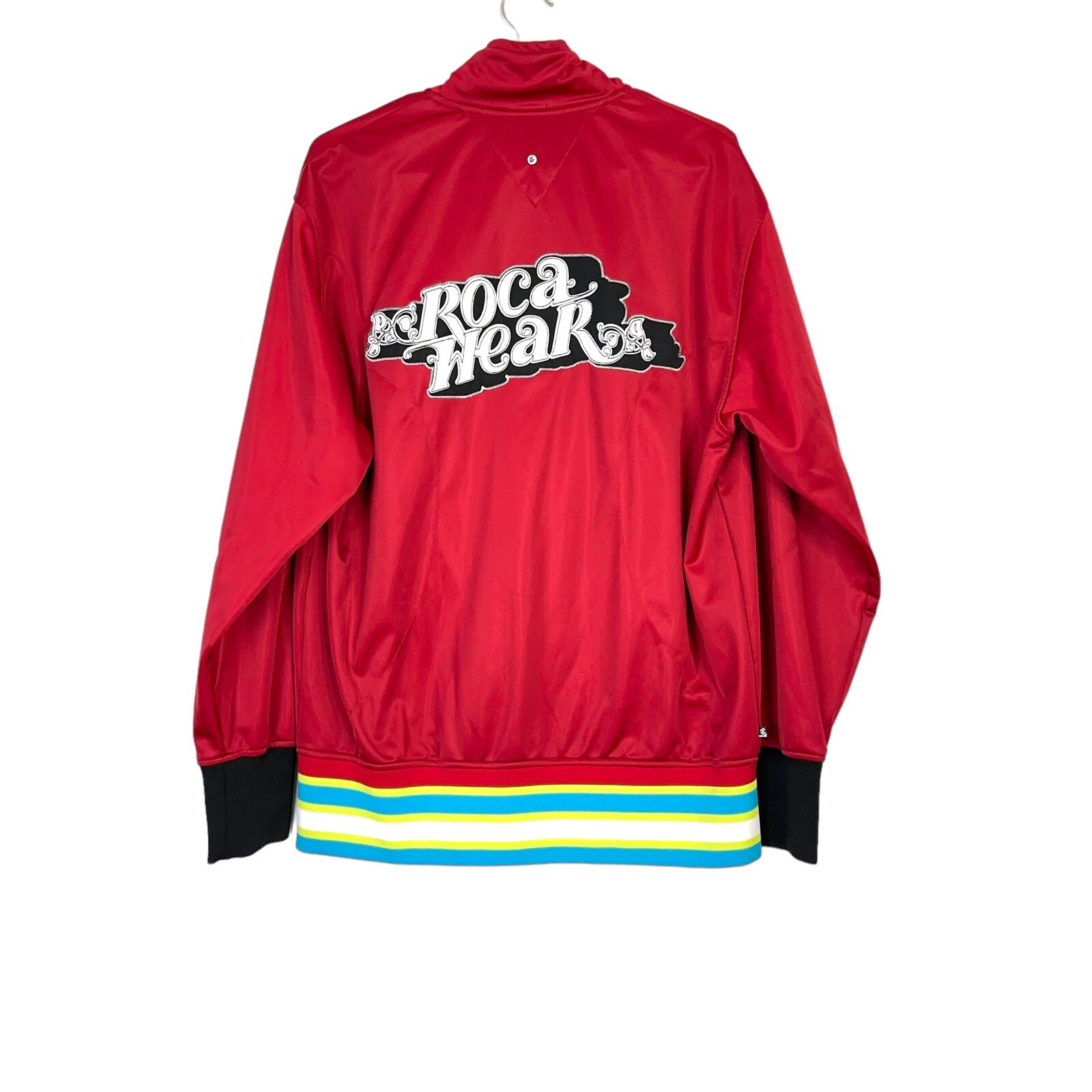 Vintage Rocawear Red Hip Hop Track Varsity Jacket Jay… - Gem