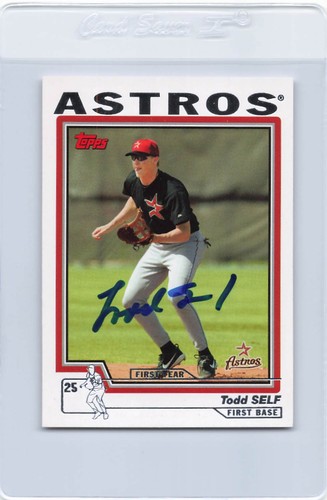 2004 Topps #322 Todd Self Astros Signed Auto *J2308 | eBay