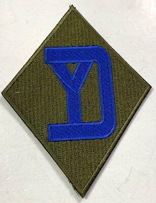 WWII US 26TH INFANTRY DIVISION "YANKEE DIVISION" JACKET SLEEVE INSIGNIA ...