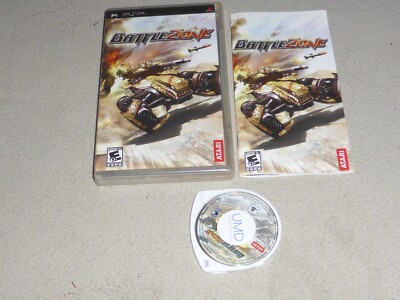 PSP GAME BATTLE ZONE COMPLETE W CASE & MANUAL PLAYSTATION ATARI | eBay