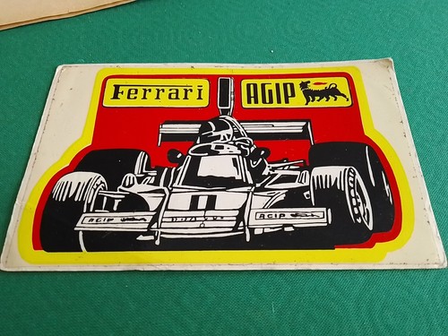 FERRARI AGIP -STICKER .Ferrari 312 T 1975s Sticker | eBay