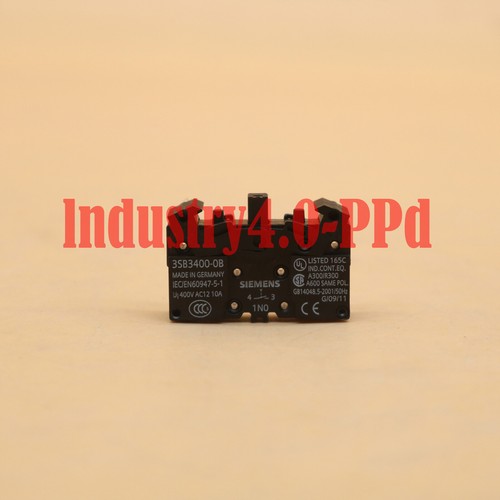 1PCS New Siemens pushbutton contact block 3SB3400-0B 3SB3400 ...