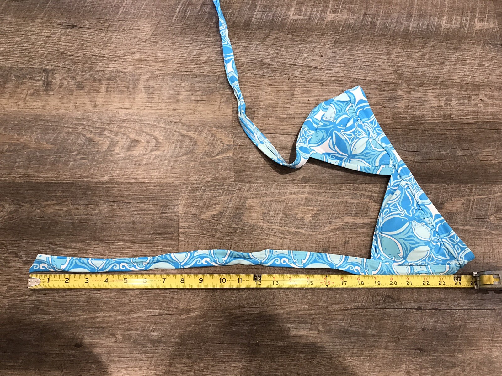 LILLY PULITZER Bailor Bikini String Bikini HALTER Top… - Gem