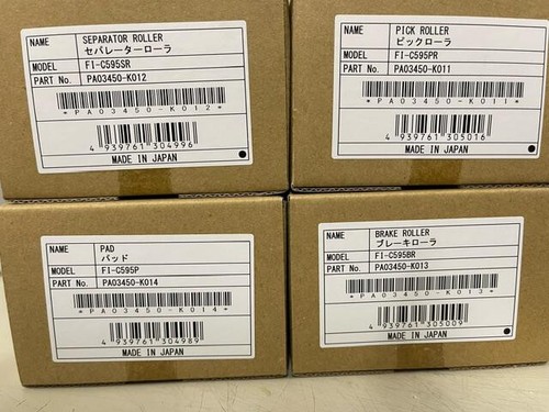 OEM Genuine sets of PA03450-K011/12/13 Rollers +14 (pad) for fi-5900C ...