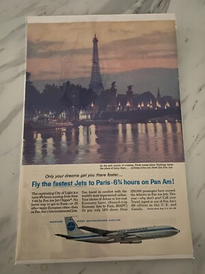 Vintage 1962 Pan Am Magazine Ad | eBay