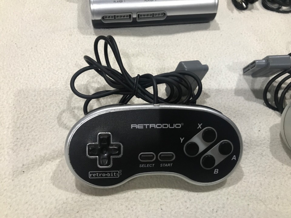 Retro-Bit Retro Duo 2 in 1 Console System - for Original NES/SNES ...