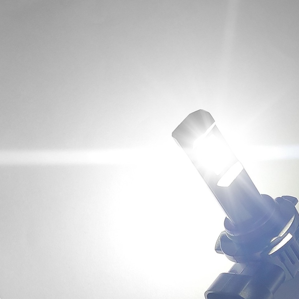 9005 Front LED Kit Bulbs White Headlight Super Bright High/Low 24000LM ...