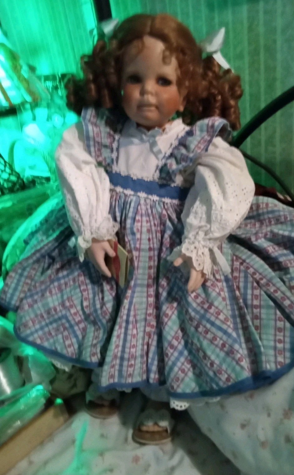 Donna Rubert's Red Hair Doll 25" Very Clean Htf New Hands Four Eyes | eBay