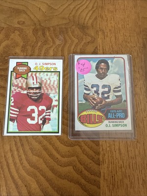 oj simpson card lot | eBay