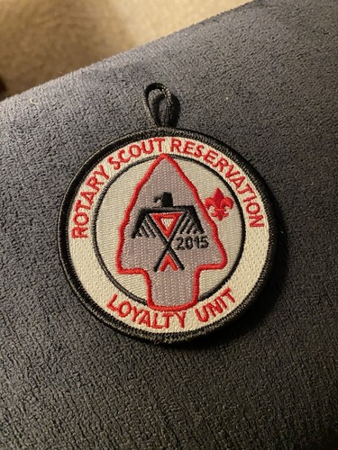 Boy Scout Camp Patch - Rotary Scout Reservation 2015 Loyalty Unit | eBay